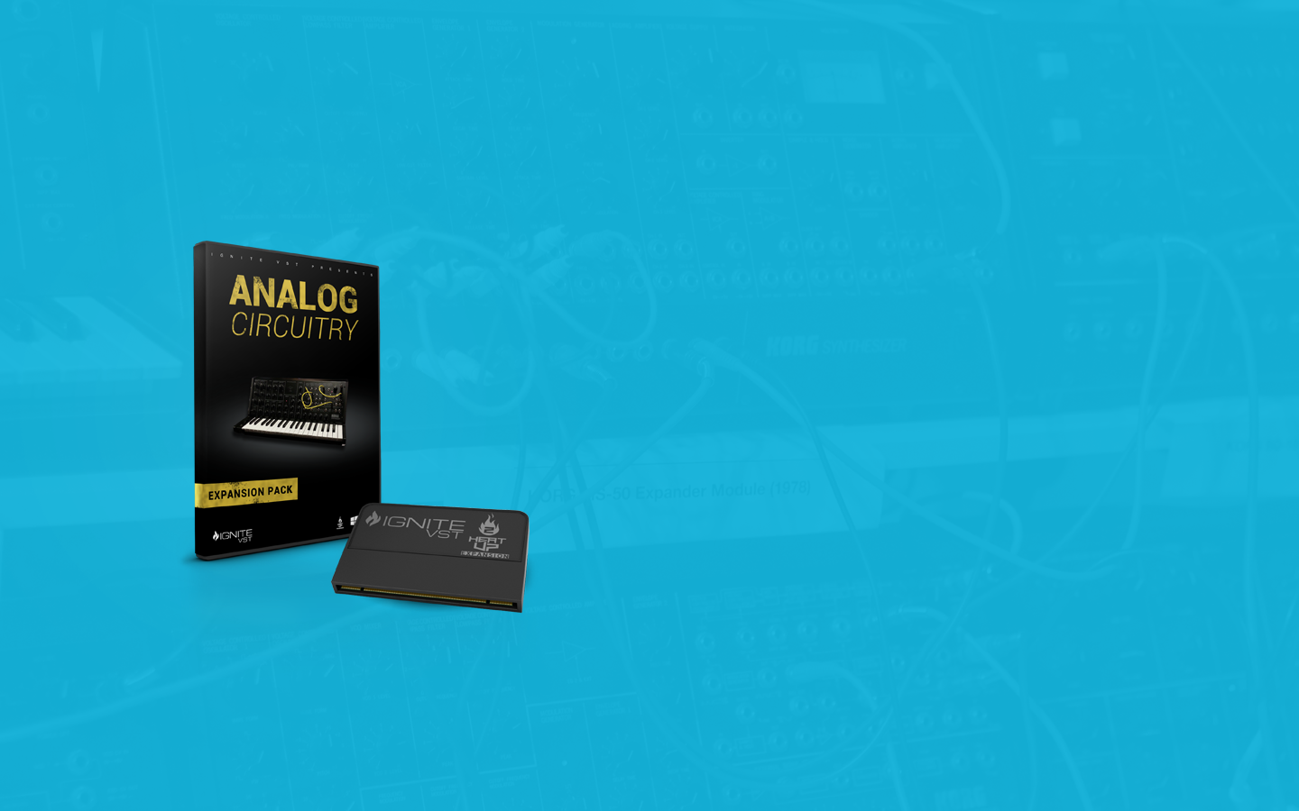 Analog Circuitry Website Header Synths Initial Audio