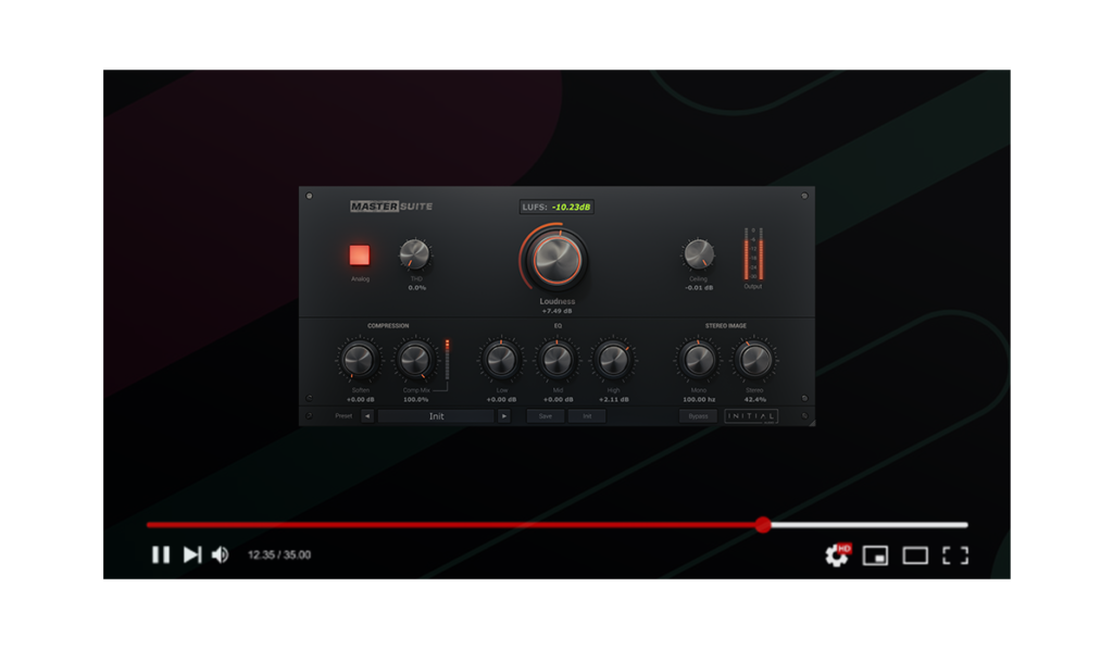 Master Suite - Mastering Plugin - Initial Audio Master Suite - Mastering Plugin - Initial Audio